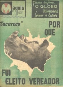 A chegada do rinoceronte Cacareco a São Paulo virou marchinha de ...